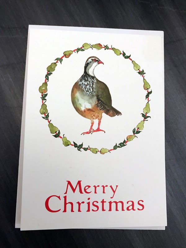 Partridge Christmas Card